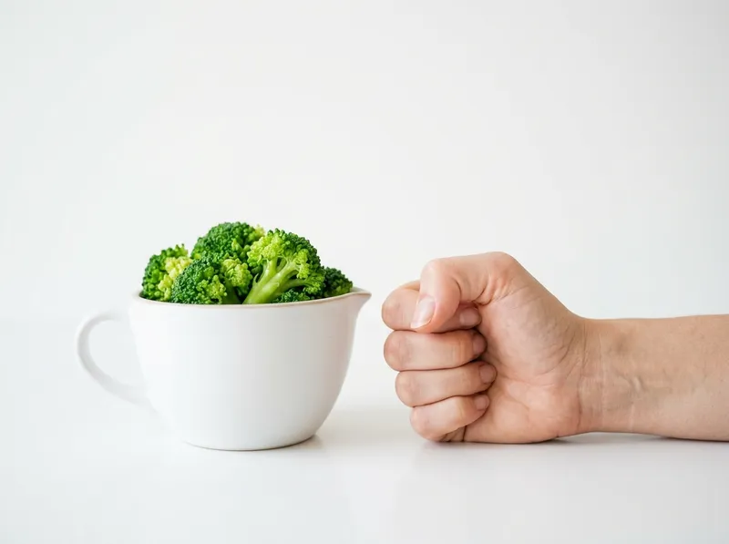 Portion Size Visual Guide — Hand & Object Comparisons 2026